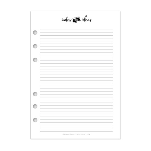 A5 Notes