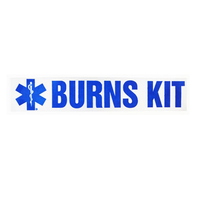 Burns Kit - Reflective Decal | DS Medical