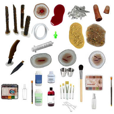 SiMoulage™ SFX Effects Essentials Kit Bundle A Wounds | Moulage | DS Medical