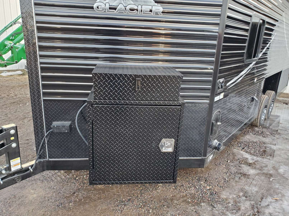 Tanklosure Propane Tank Box w/Tool Box - Fit 20 or 30 lb