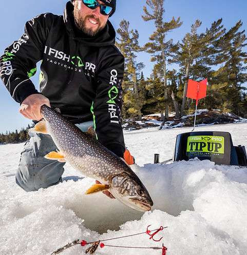 I Fish Pro Tip-Up 2.0 (with bonus slip stops!) I FISH PRO New IFPTU-1 ...