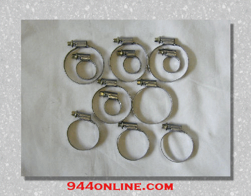 Water Hose Clamp Kit With Bleeder 82-83 944 944online