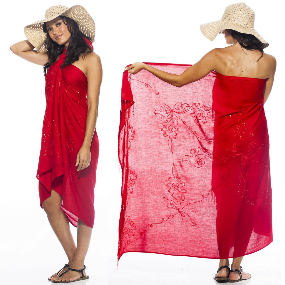 RED SARONGS