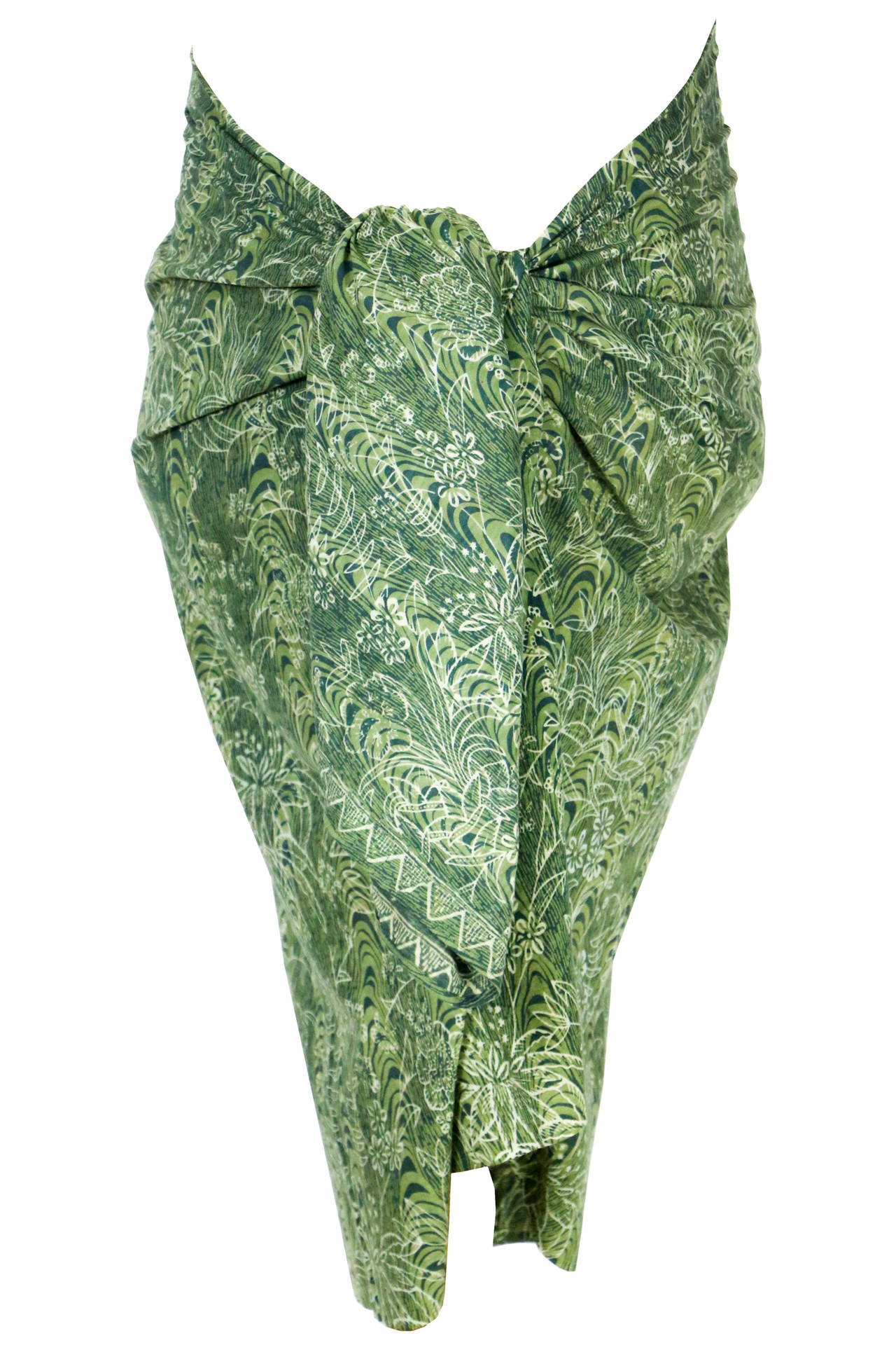 TRADITIONAL INDONESIAN BATIK STYLE FRINGELESS COTTON SARONG * SARONGS ...