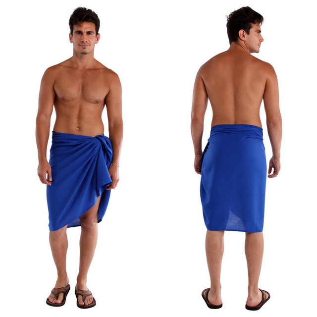 SOLID COLOR MEN SARONGS