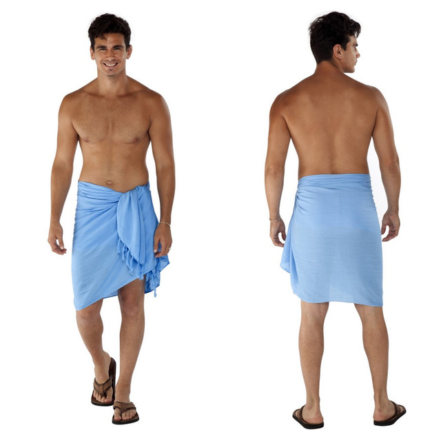 SOLID COLOR MEN SARONGS