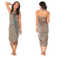 Traditional Batik Design Top Quality Sarong in Green