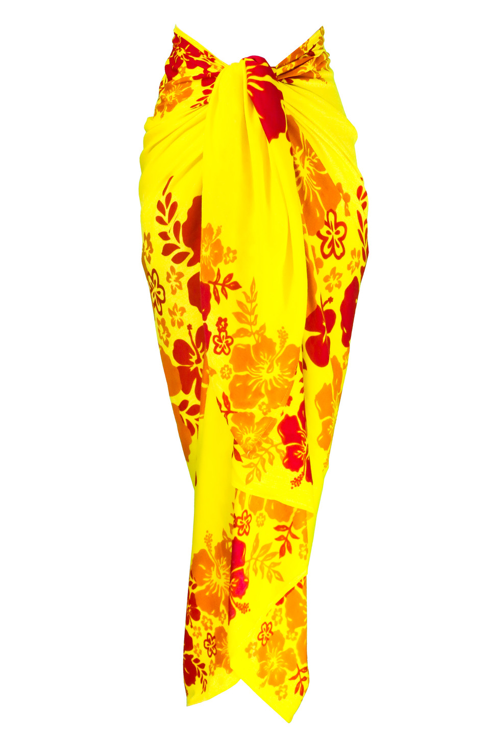 "Jungle Purple" PLUS SIZE Tie Dye Sarong - Fringeless Sarong