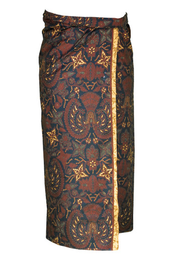 1 World Sarongs Male Traditional Batik in Top Quality Cotton Sarong in ...