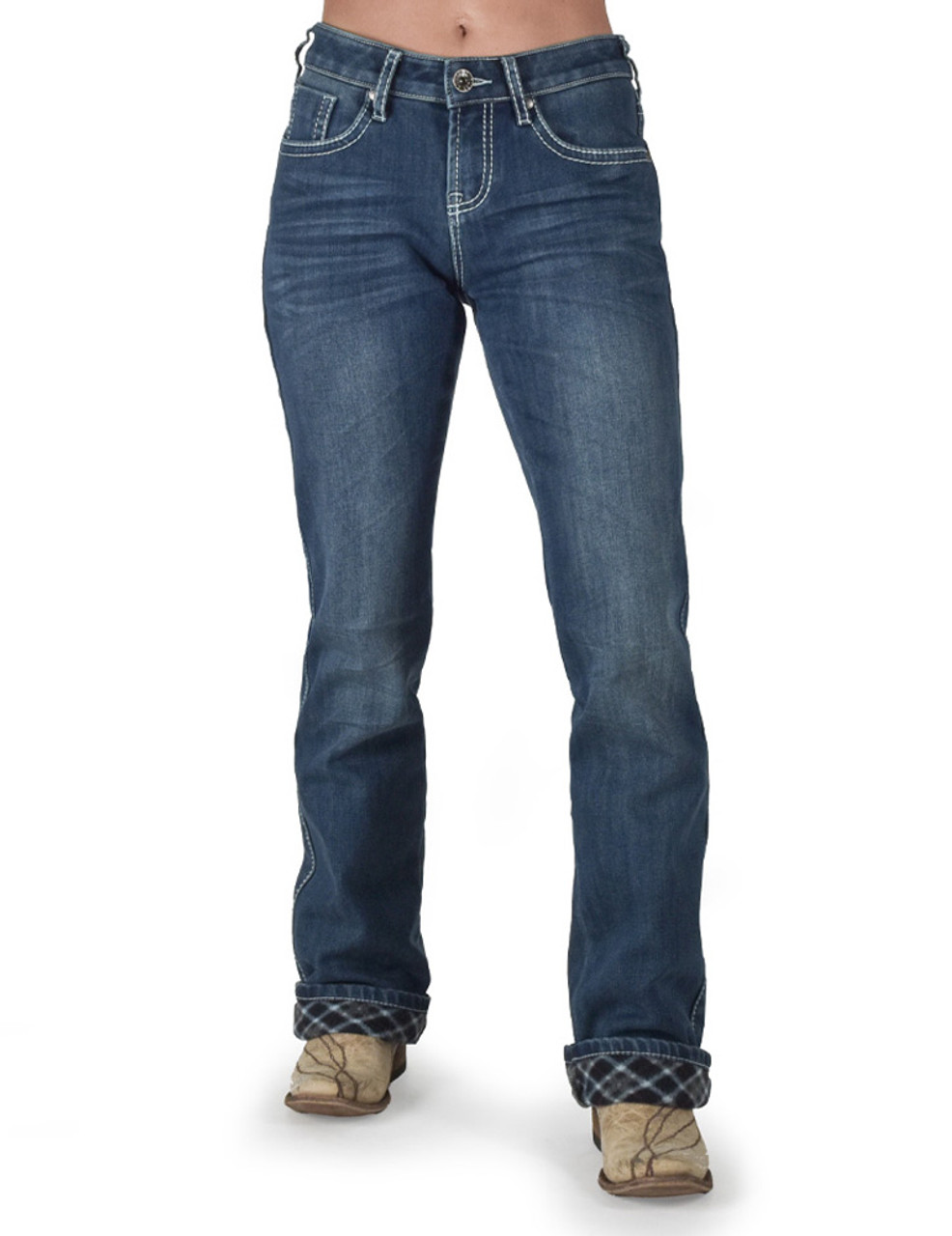 Edgy Flannel - Cowgirl Tuff Co. & B. Tuff Jeans