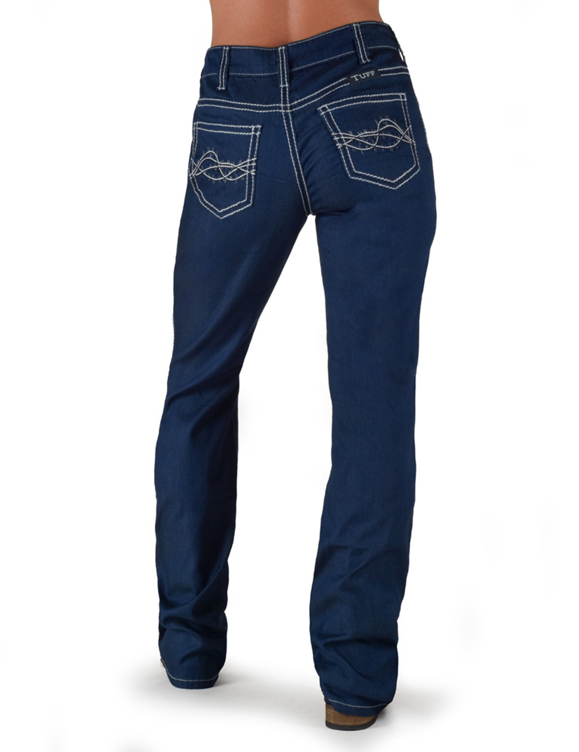 Dark UltraBreathe Bootcut - Cowgirl Tuff Co. & B. Tuff Jeans