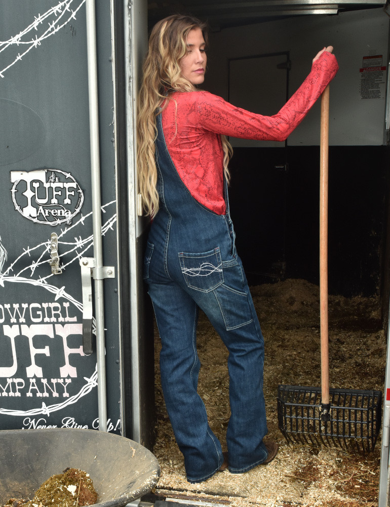 Tuff Winter Bib Overall- Tuck In - Cowgirl Tuff Co. & B. Tuff Jeans
