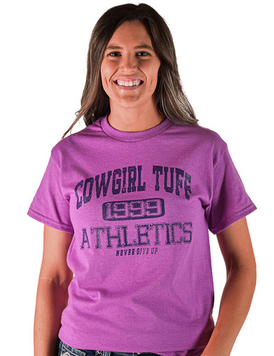 CTC Athletic Unisex T-Shirt in Orchid - Cowgirl Tuff Co. & B. Tuff Jeans