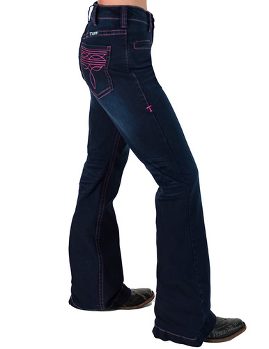 Pink BootStitch - Cowgirl Tuff Co. & B. Tuff Jeans