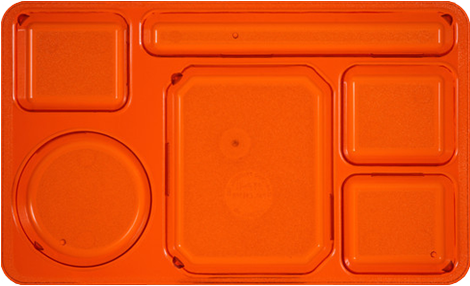 Reusable 6-Compartment Tray – Durable, Dishwasher Safe, BPA-Free | Ekon ...