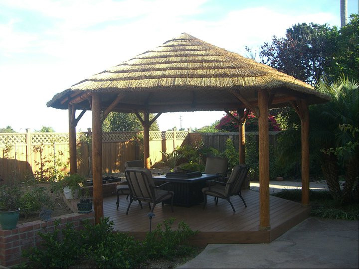 African Thatch Reed Panels 31" x 18" (6 Pack) - Forever Bamboo