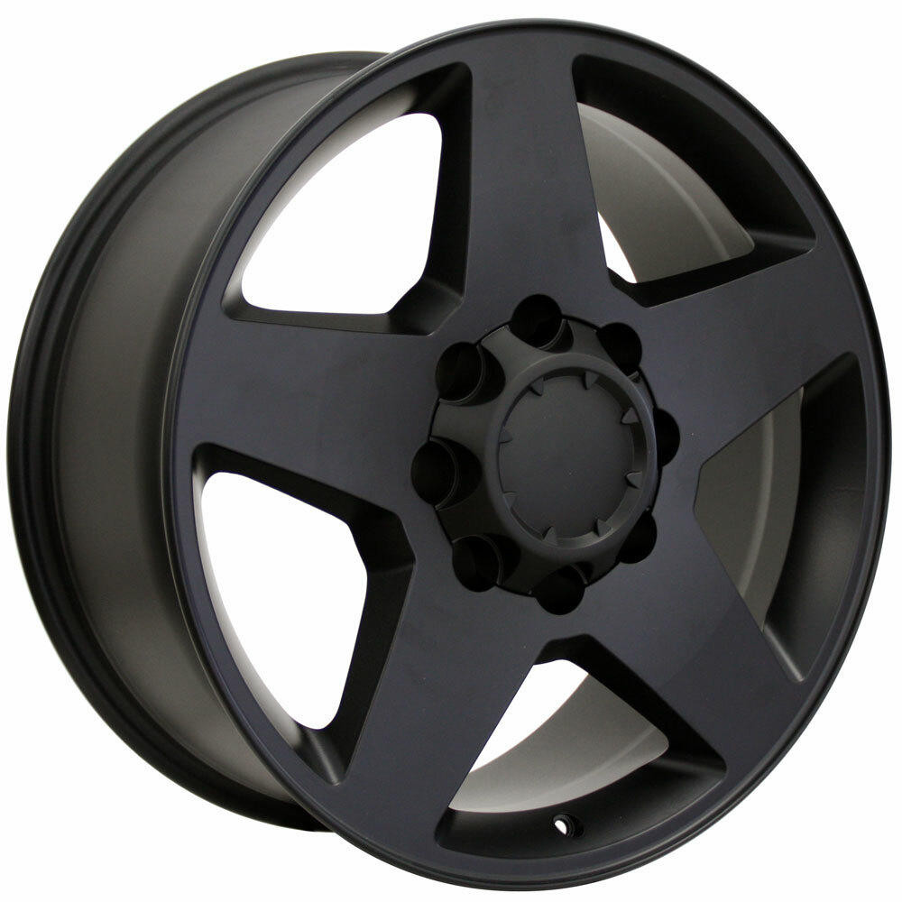 20" Black wheel replacement for Chevy Silverado 2500 3500 Replica rim