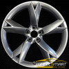 19" Audi S5 OEM wheels Hypersilver alloy rims 58827