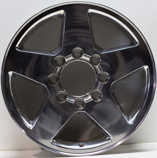 20x8.5" Black Rims for Sierra HD & Chevy Silverado 2500 & 3500