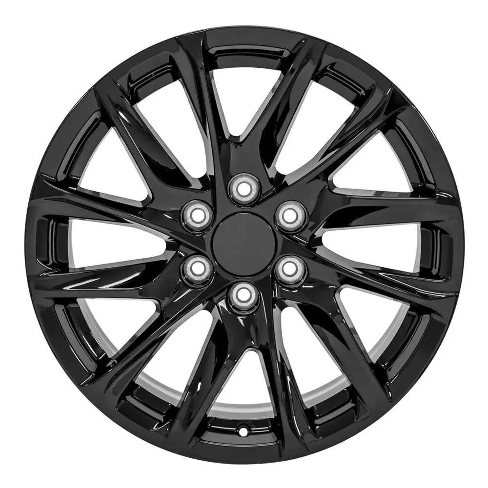 20" Black wheel replacement for GM Trucks. Replica rim 9511033