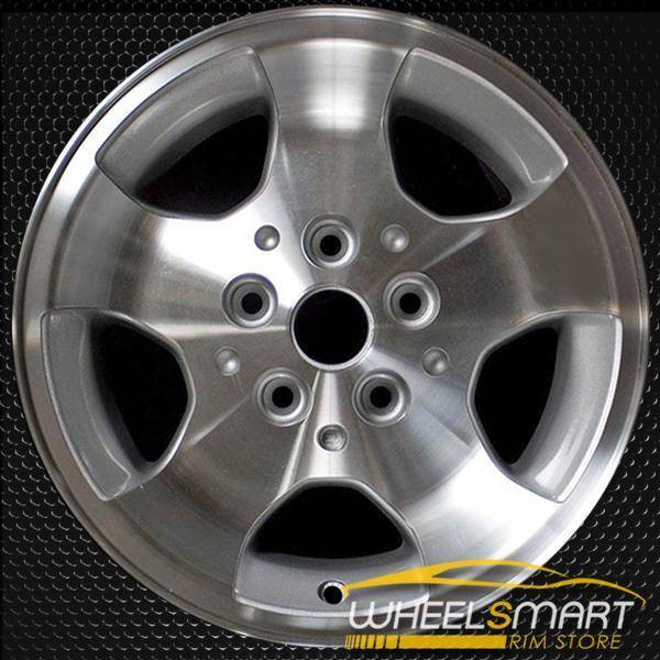 15" Jeep Wrangler OEM wheels Machined alloy rims 9024