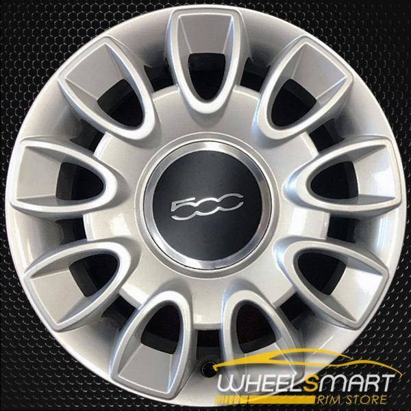 15" Fiat 500 OEM wheels Silver alloy rims 61661
