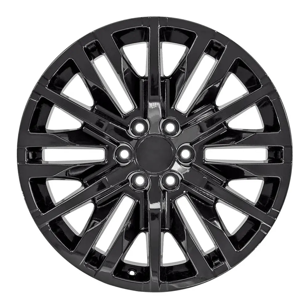 20x8.5" Black Rims for Sierra HD & Chevy Silverado 2500 & 3500