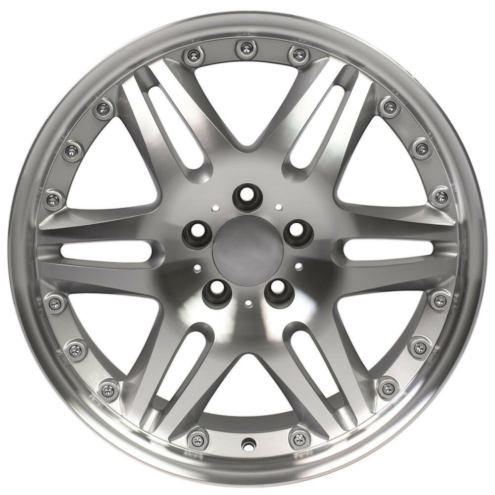 18x8.5" Chrome wheel replacement for Mercedes Benz. Replica rim 4749904
