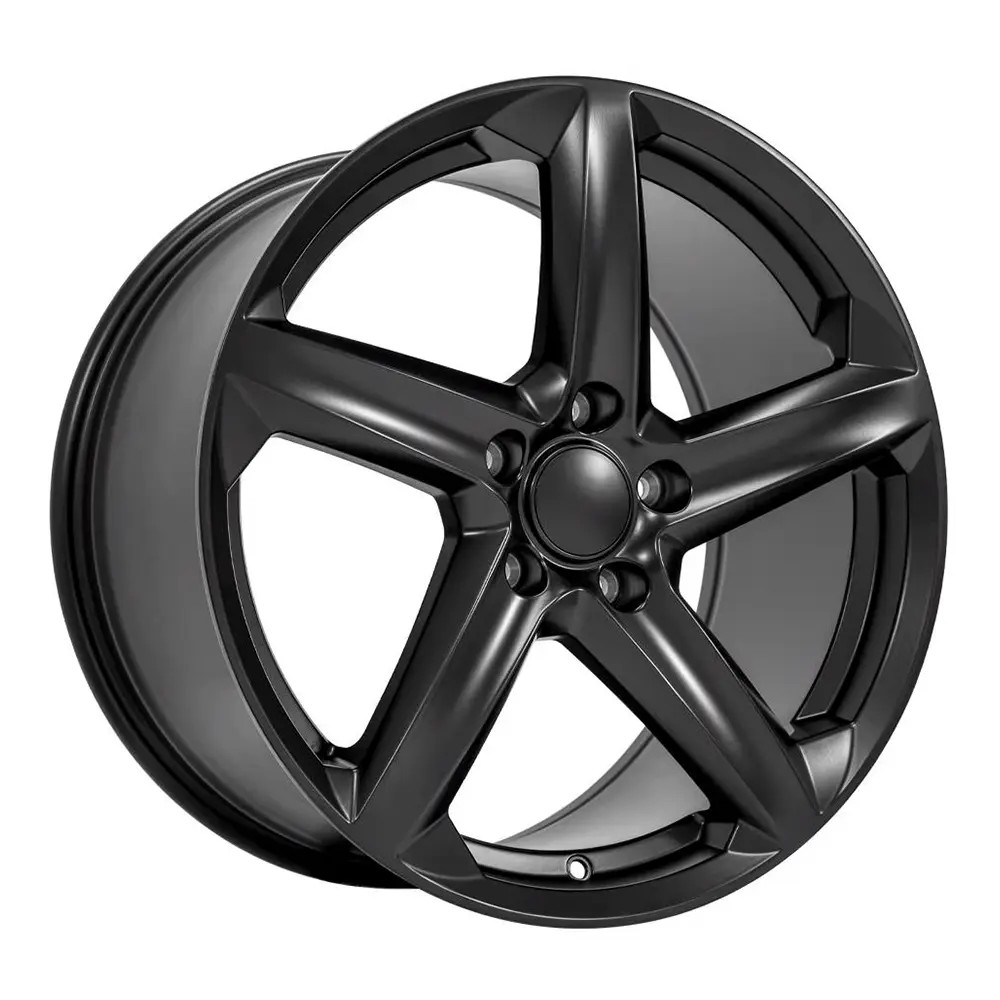 19x10" REAR Black Rims for Chevy C7 Corvette | Matte & Gloss