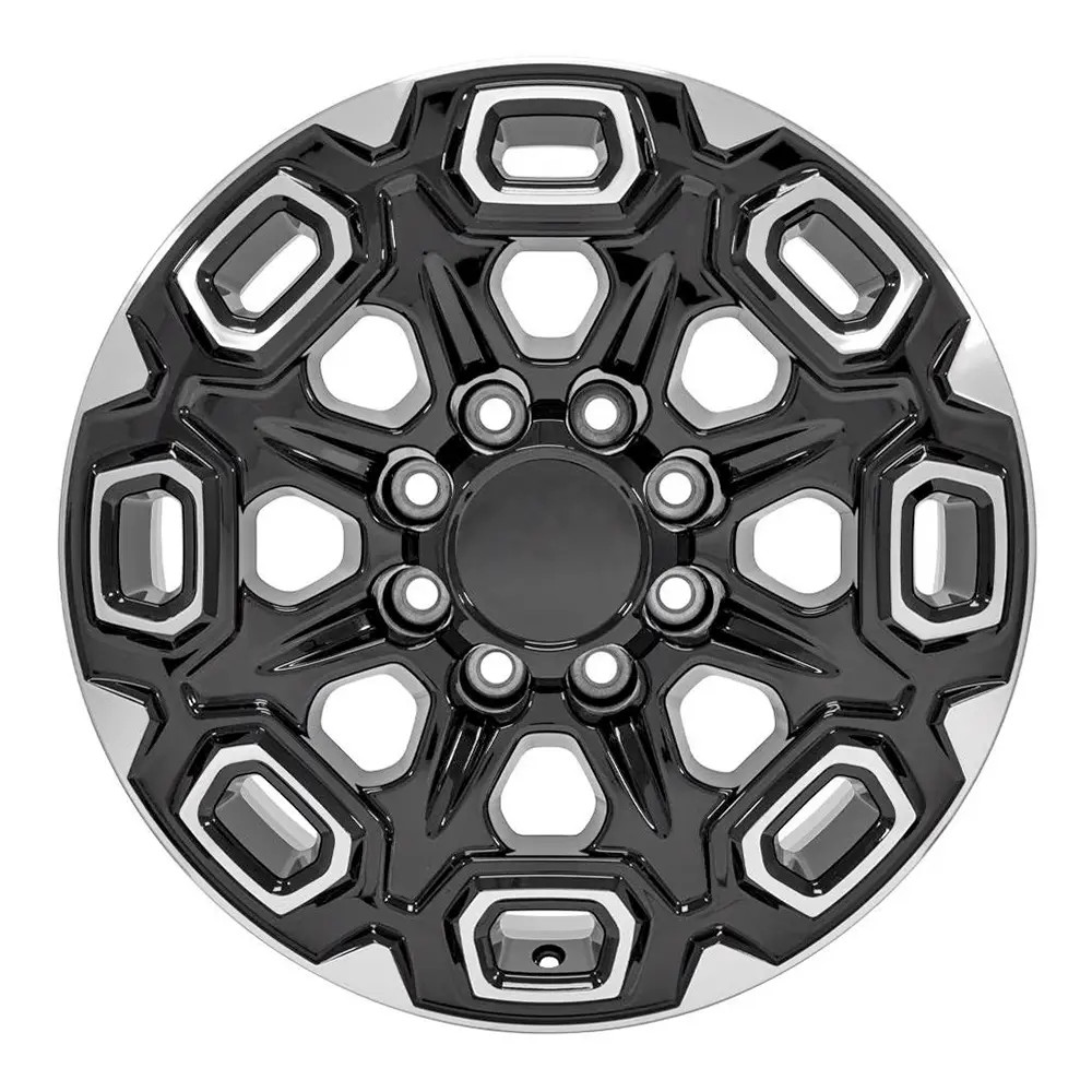 20x8.5" Black Rims for Sierra HD & Chevy Silverado 2500 & 3500