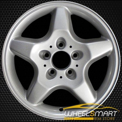 1995-2002 Pontiac Firebird OEM wheels. 16" Silver stock rims 6516