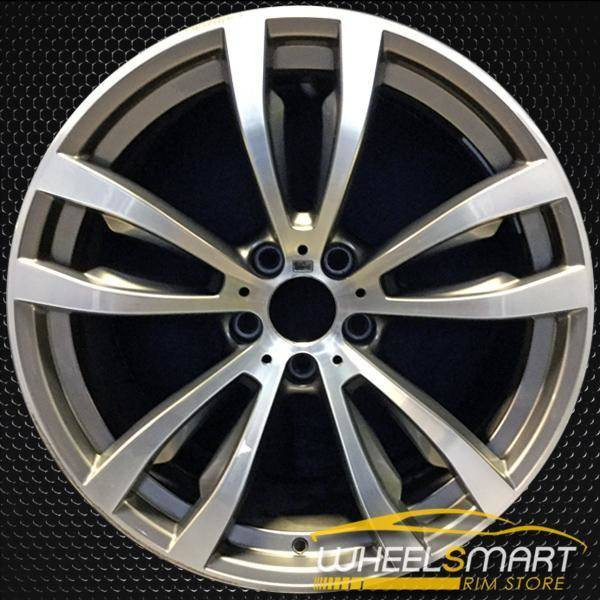BMW X5 OEM wheels. 20" Rear Machined stock rims 86058
