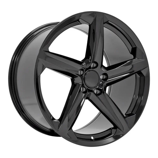 20" Black replica wheel replacement for Chevy Corvette rims 9511109