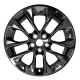 20" Factory Rim for Jeep Wrangler Black OEM wheel 6YZ48TRMAA