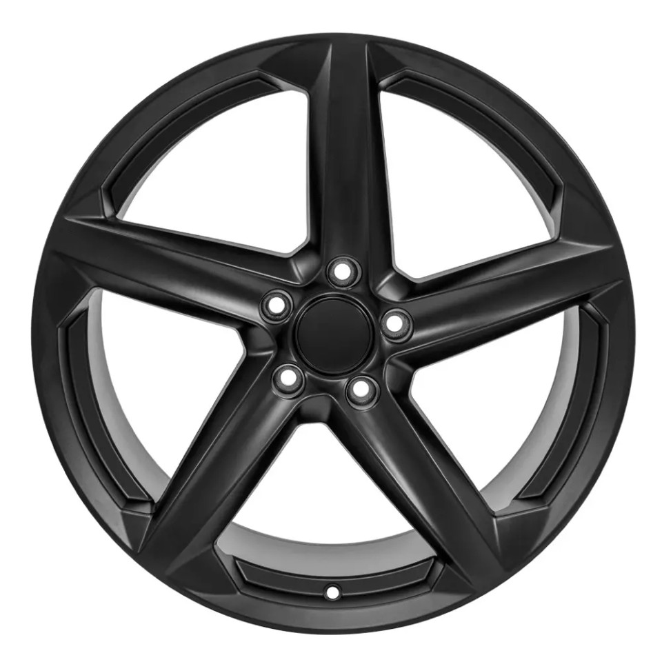 20 Black Replica Wheel Replacement For Chevy Corvette Rims 9511109