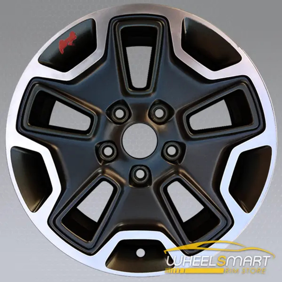 17 Jeep Wrangler Oem Wheels Gray Alloy Rims 9074