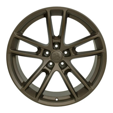 20" Bronze wheel replacement for Dodge Challenger. Replica rim 9511050