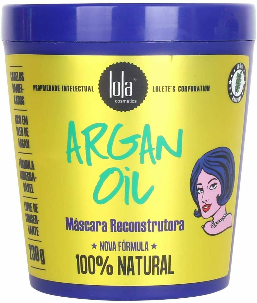 Lola Cosmetics Argan Oil - Reconstructive Mask and Shampoo - Body4Real