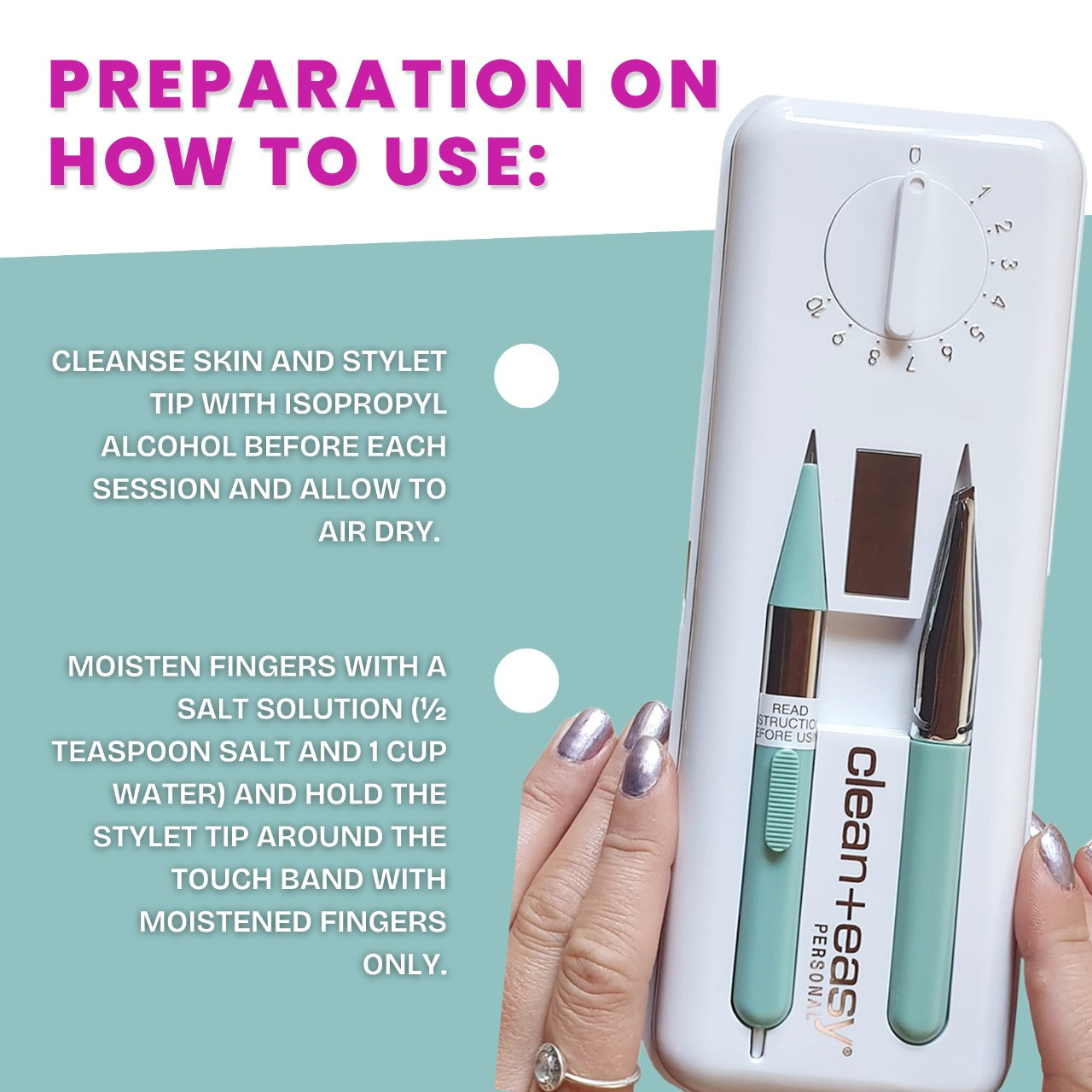 Clean & Easy Deluxe Home Electrolysis Kit