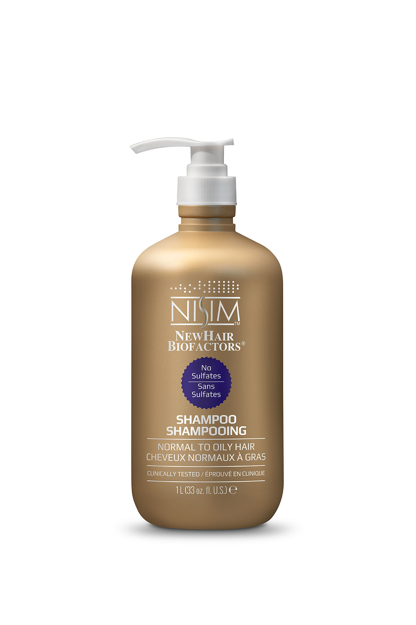 Nisim Shampoo 1 Litre - SLS, Paraben and DEA FREE - Body4Real