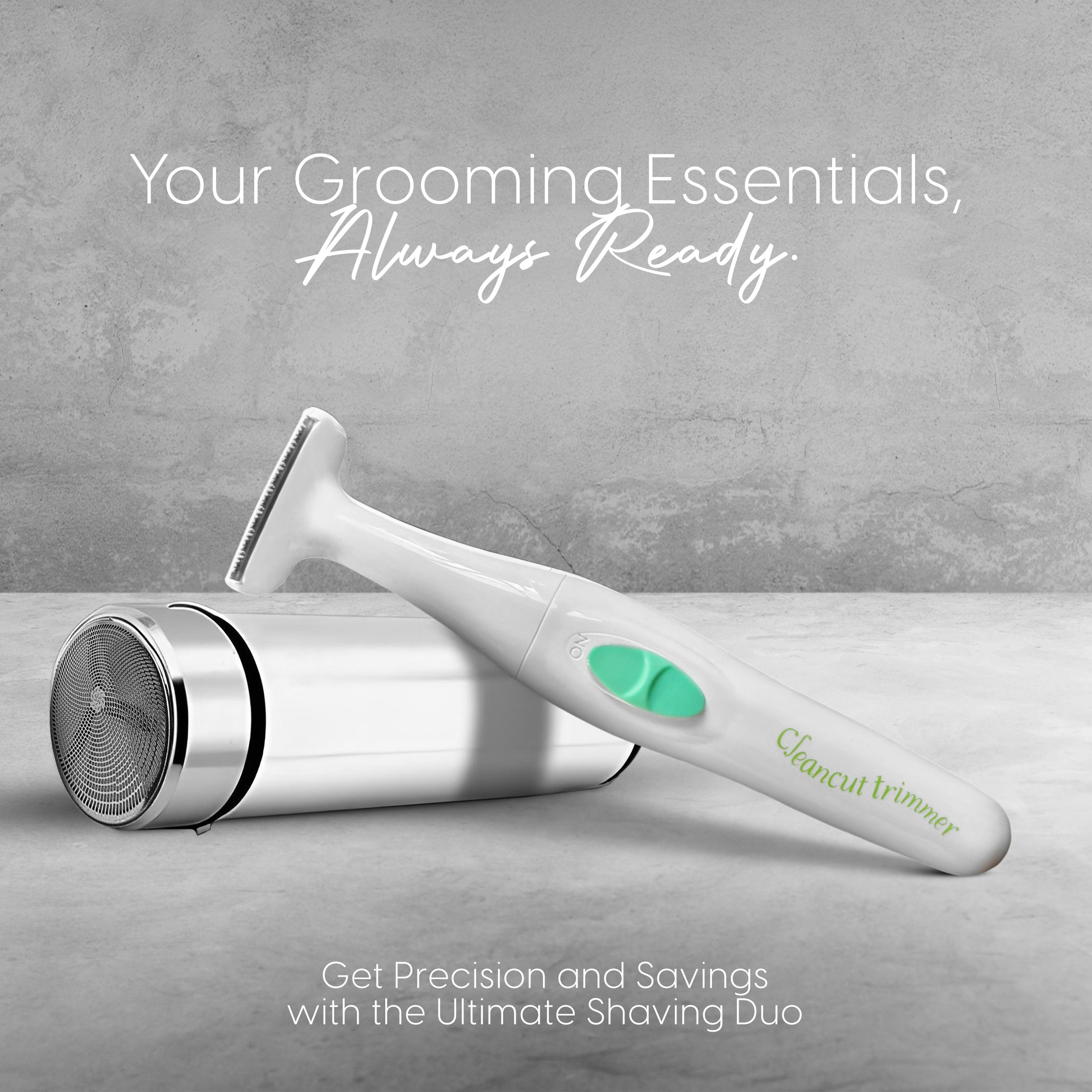 Japanese Made Cleancut Intimate Area Hair Removal Kit - Pubic Hair Shaver