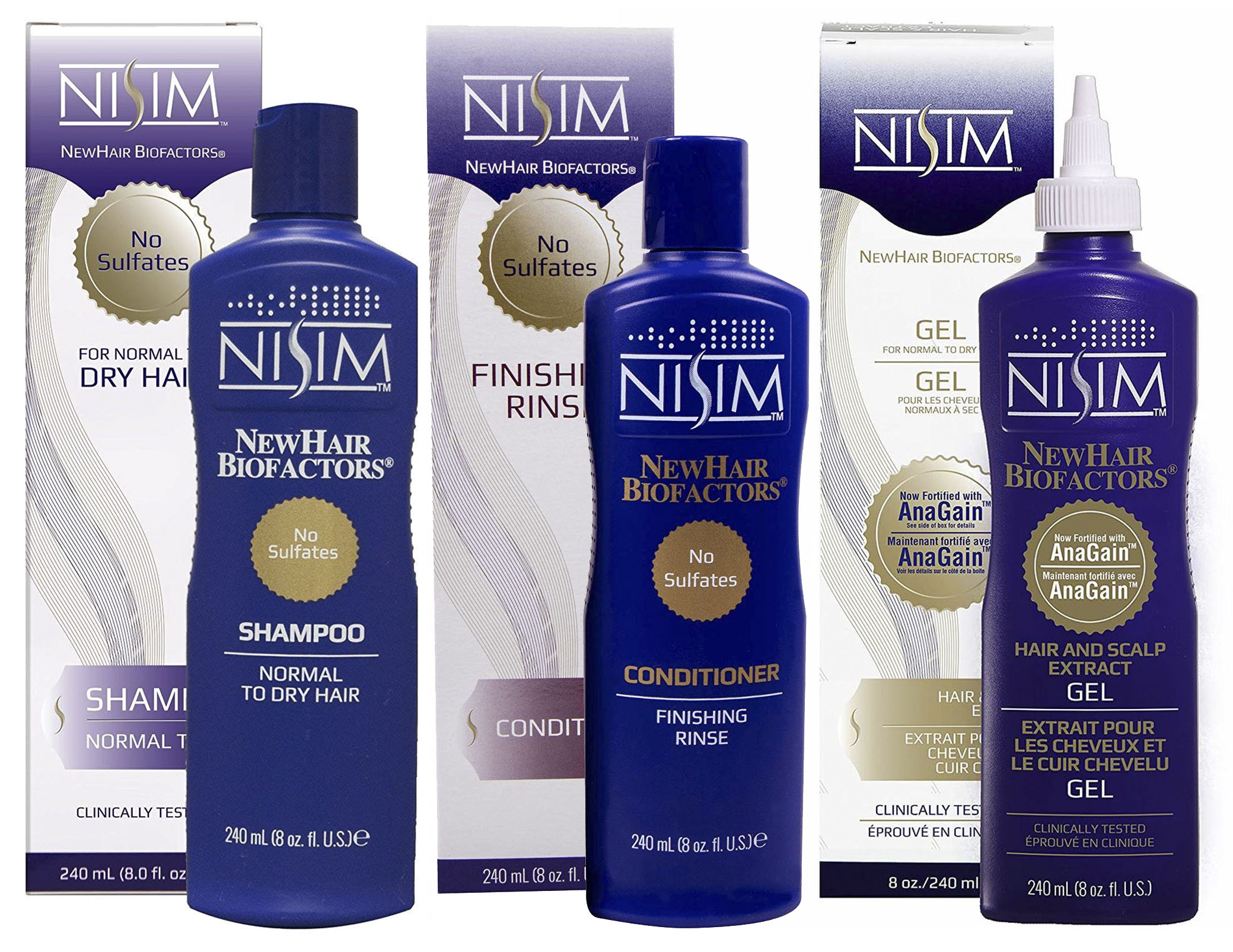 Nisim Biofactors Hair Loss Triple Pack - Body4Real