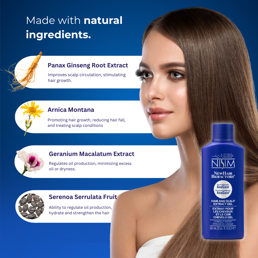 Nisim Stimulating Extract for Dry Scalp - Original or Gel - 60 ml (2 oz ...