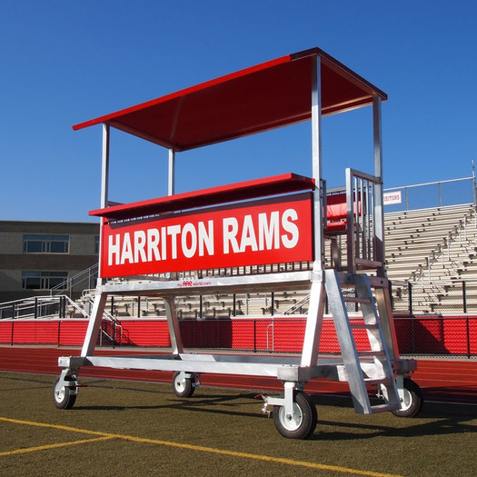 DONKEY-1 Portable 4' Elevated Press Box