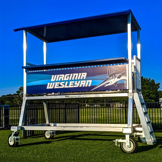 DONKEY-1 Portable 4' Elevated Press Box