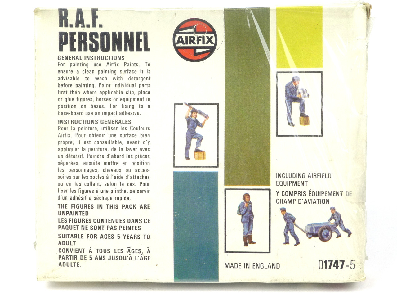 Airfix Plastic Model Kit 01747-5 Royal Air Force Personnel