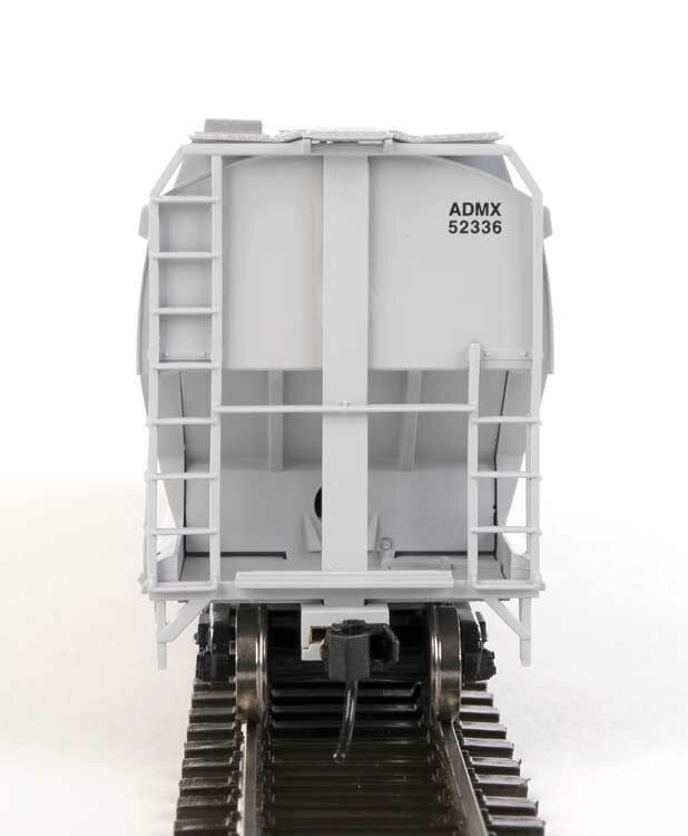 Walthers HO #910-7716 60' NSC 5150 3-Bay Covered Hopper Archer-Daniels ...