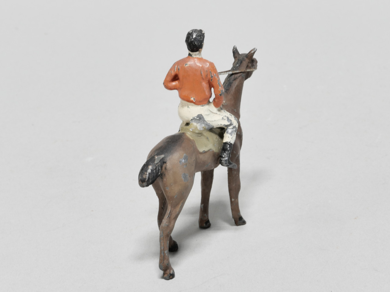 Heyde Germany Polo Player Mounted Jockey Vintage Lead Figure - Trains ...