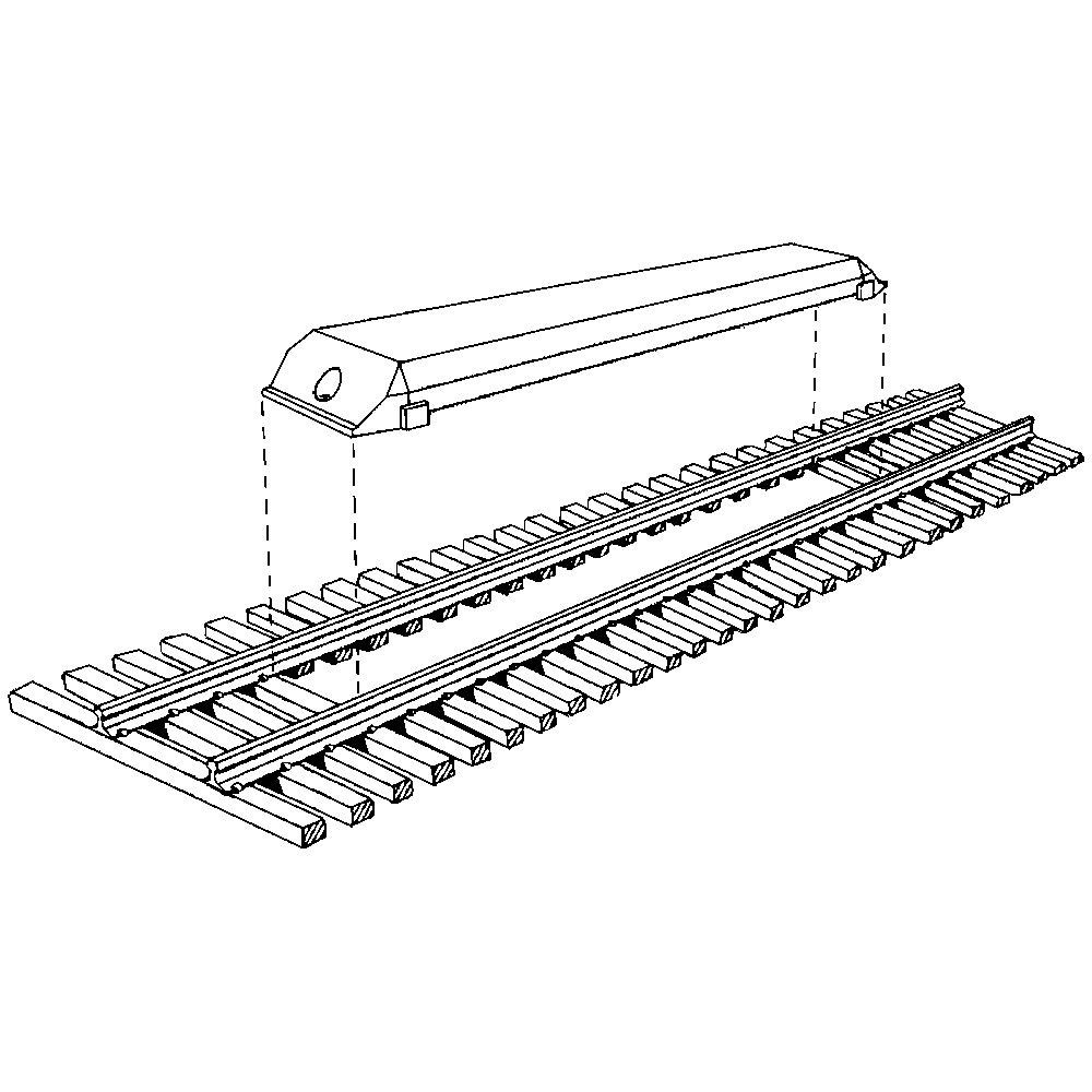 Kadee #709 HOn3 Scale Between-the-Rail Delayed-Action Magnetic ...