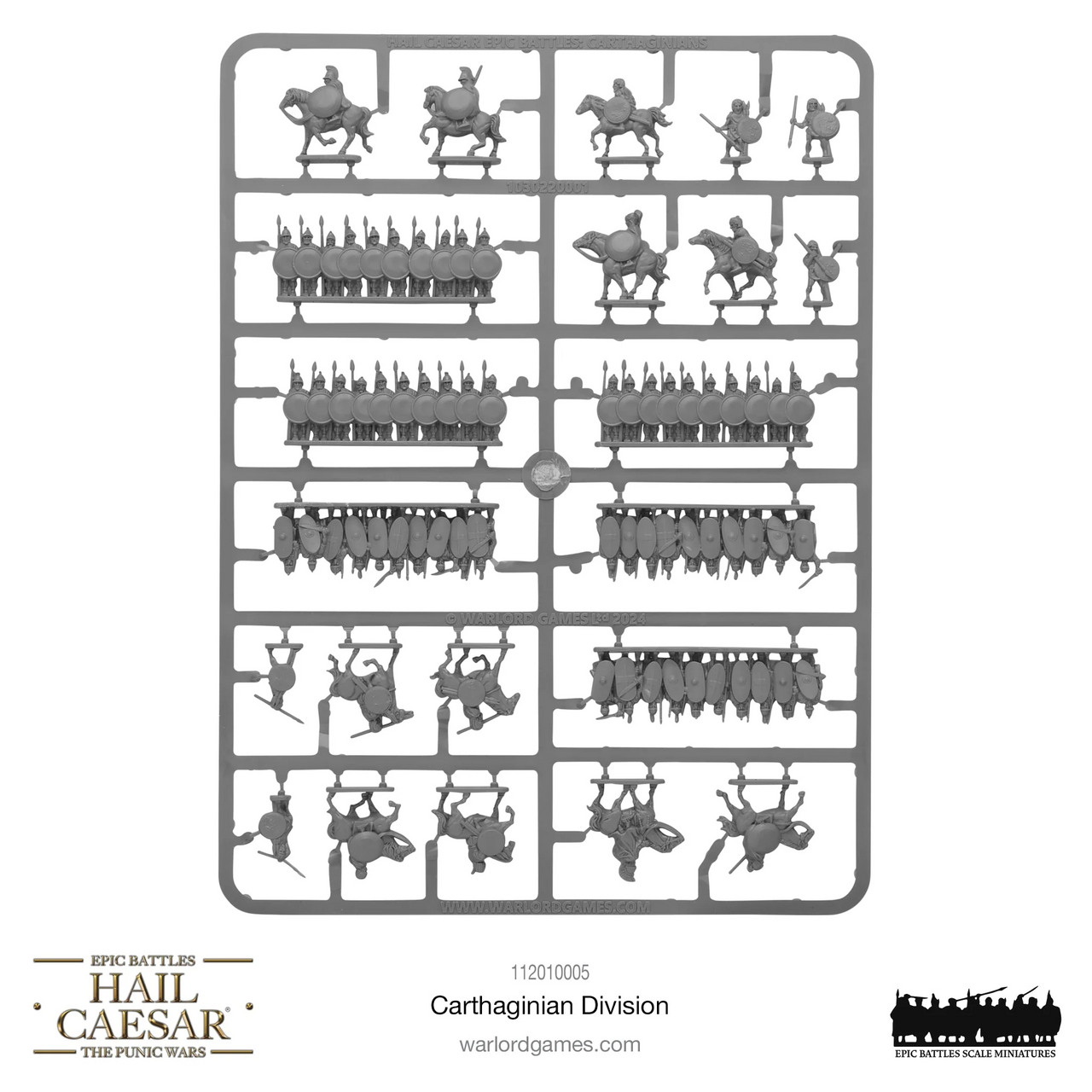 Warlord Games Hail Caesar 112010005 Epic Battles: Carthaginian Division ...
